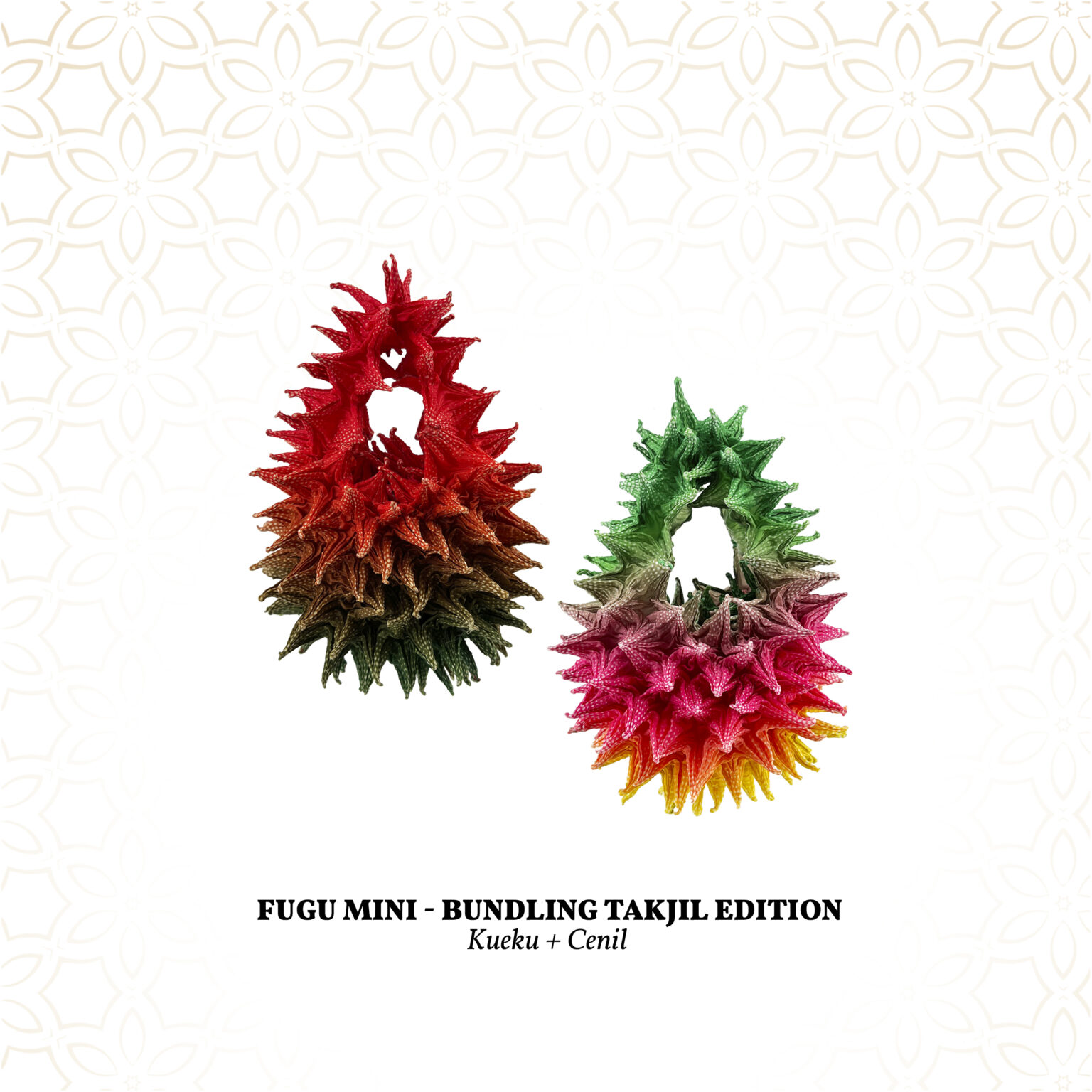 BUNDLING PROMO TAKJIL EDITION FUGU MINI – KUEKU + CENIL – Fuguku